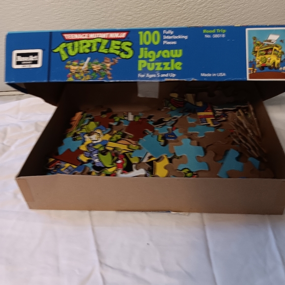 Pokemon | Toys | Vintage Tmnt 99 Teenage Mutant Ninja Turtles Rose Art ...